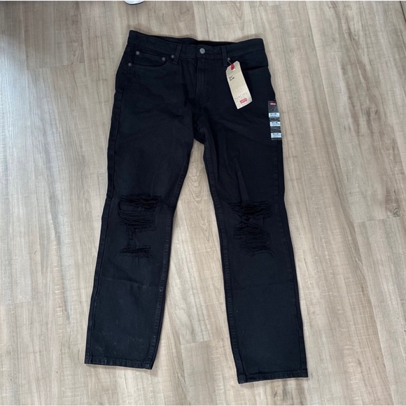 Levi's | Jeans | Slim Black Levis Preripped Jeans 323 | Poshmark